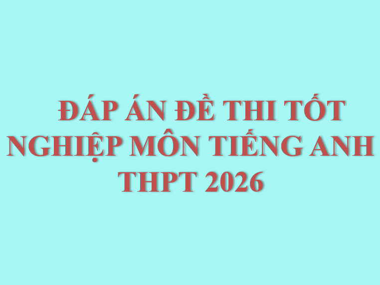 ĐÁP ÁN ĐỀ THI TỐT NGHIỆP MÔN TIẾNG NGA THPT 2026 MÃ 1225 - sach-online.com